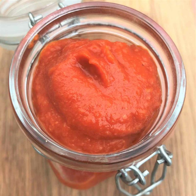 Low Sugar Ketchup - Cinnamon and Kale