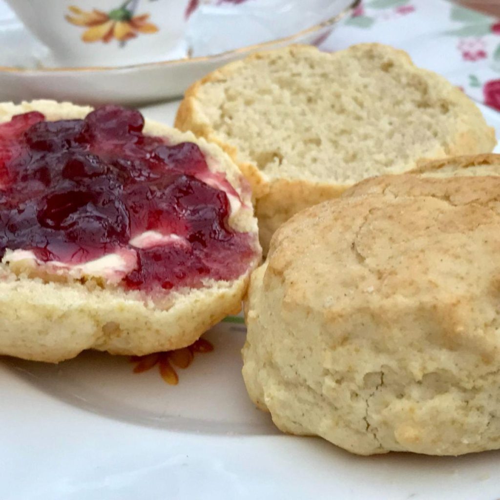Gluten Free Scones (without xanthan gum) - Cinnamon and Kale