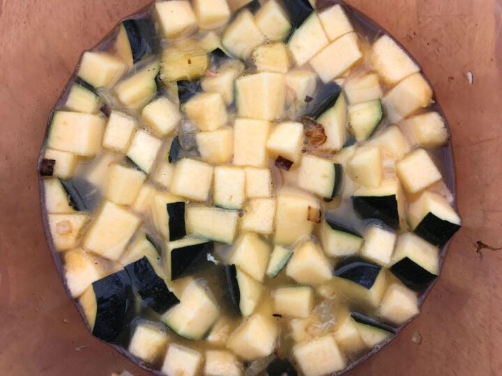 Marrow Soup - Cinnamon and Kale