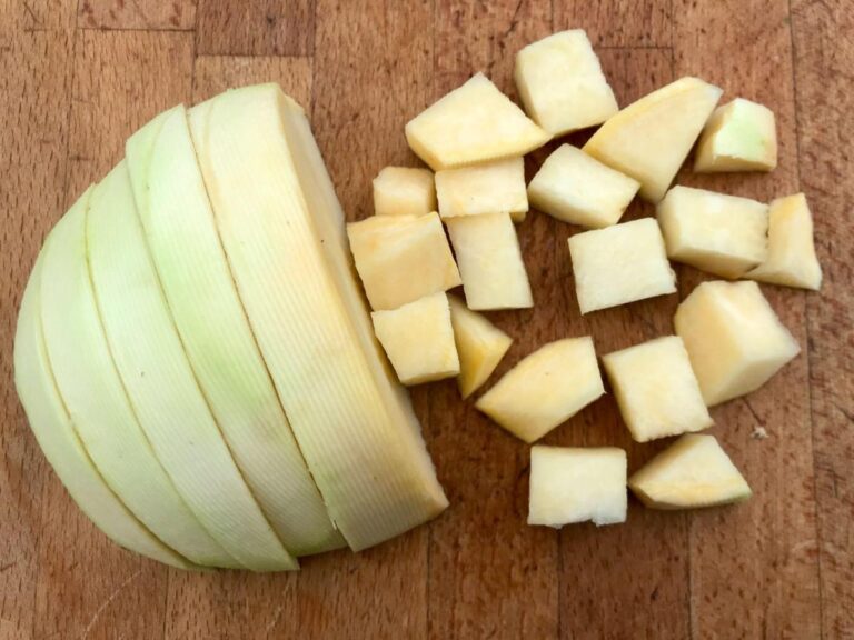 Roasted Swede - Cinnamon and Kale