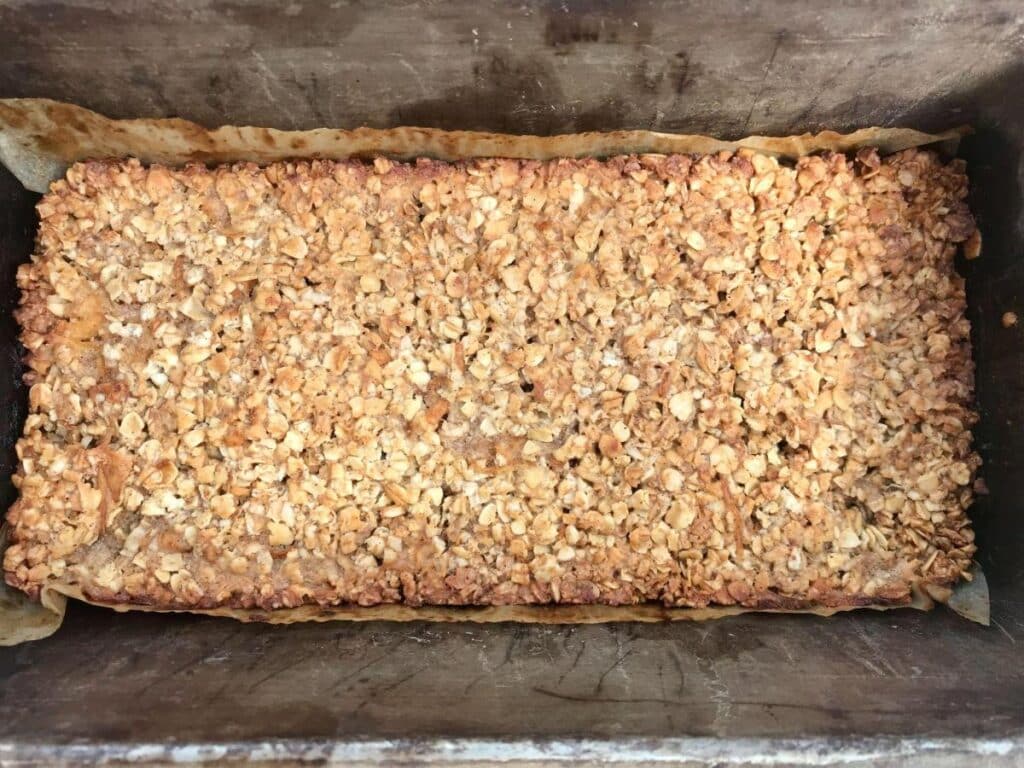Pear Flapjacks - Cinnamon and Kale