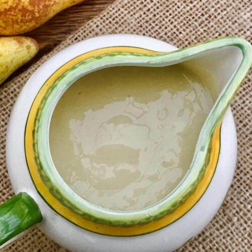 Dairy Free Custard with Oat Milk - Cinnamon and Kale