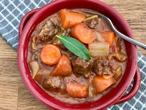 Slow Cooker Beef Shin - Cinnamon and Kale