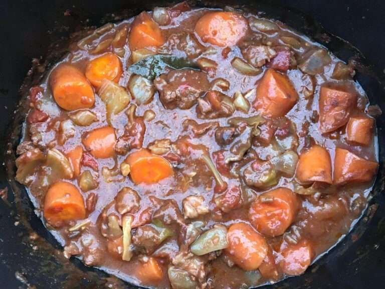 Slow Cooker Beef Shin - Cinnamon and Kale