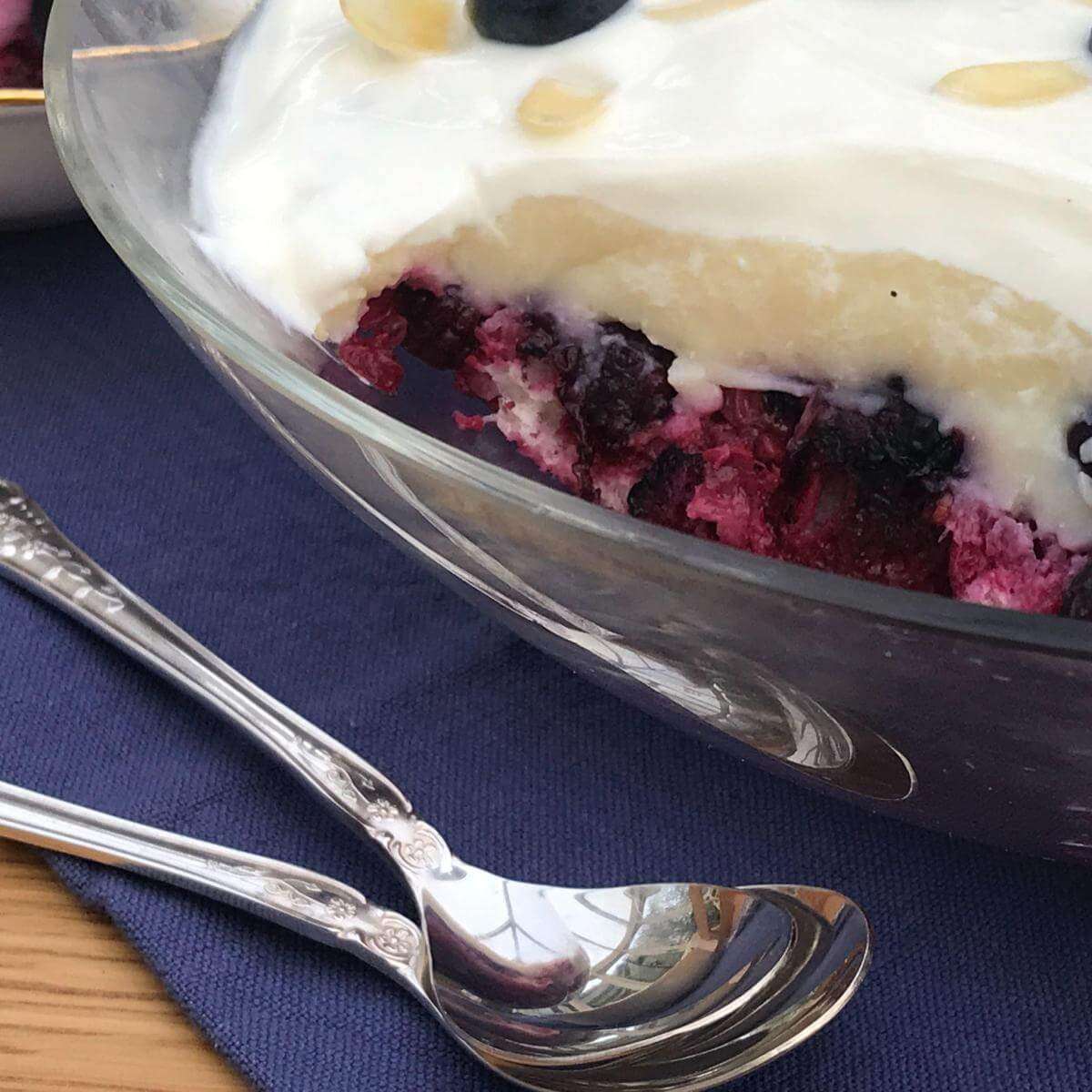 Healthy Trifle (gluten free) - Cinnamon and Kale