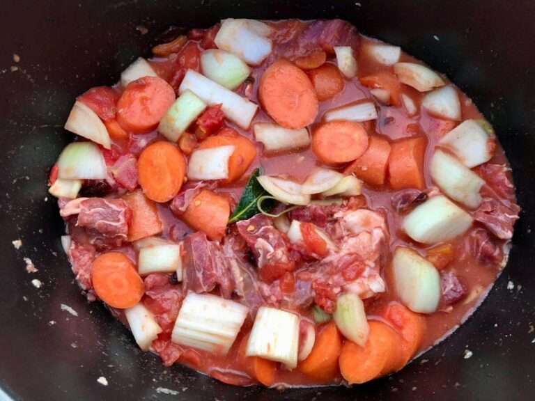 Slow Cooker Beef Shin - Cinnamon and Kale