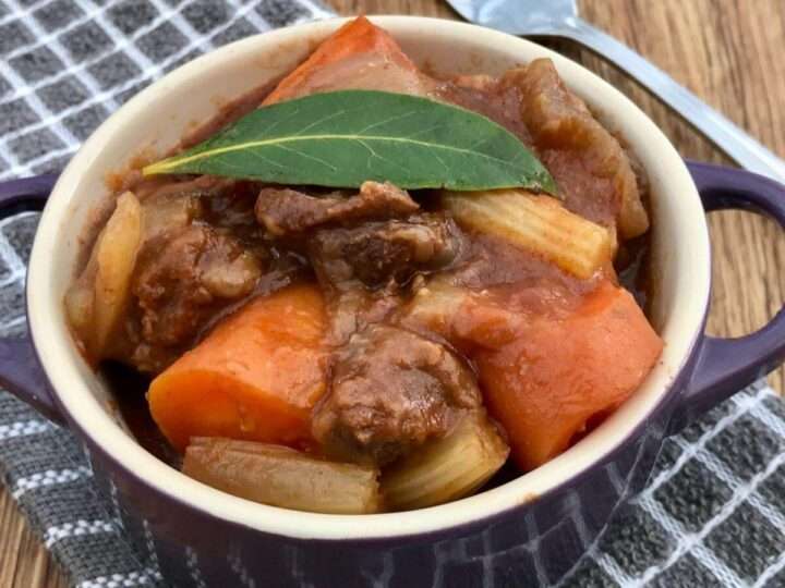 Slow Cooker Beef Shin - Cinnamon and Kale