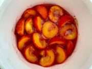 Stewed Plums with Honey - Cinnamon and Kale