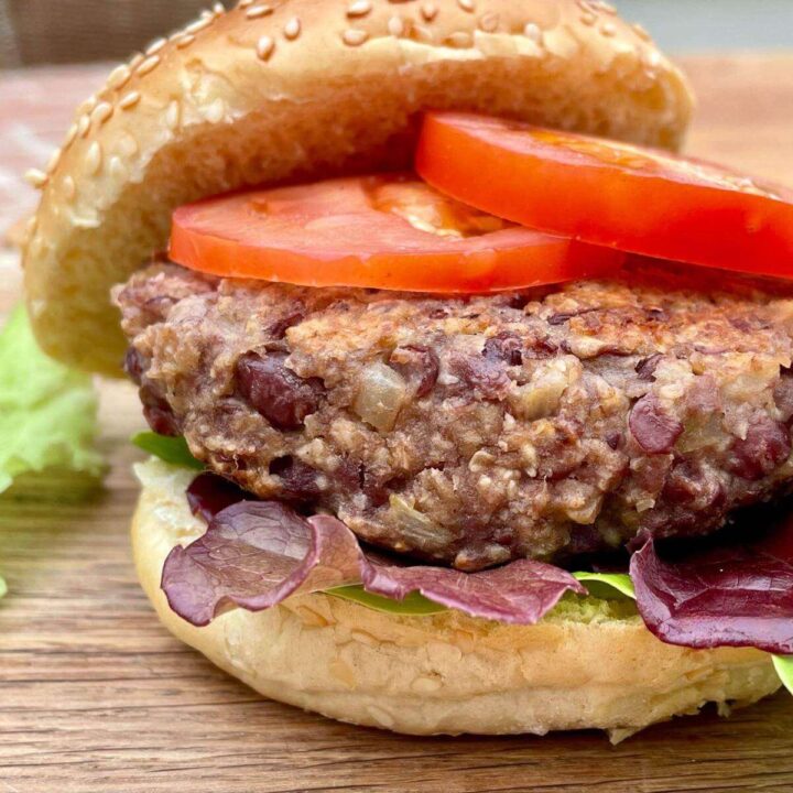 Adzuki Bean Burgers - Cinnamon and Kale