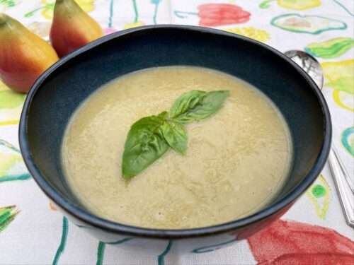 Runner Bean Soup - Cinnamon and Kale