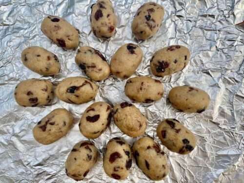 Healthy Stollen Bites - Cinnamon and Kale